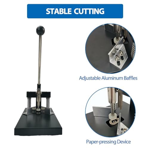Corner Rounder Paper Punch Cutter,Heavy Duty 30mm/1.2” Thickness Round ...