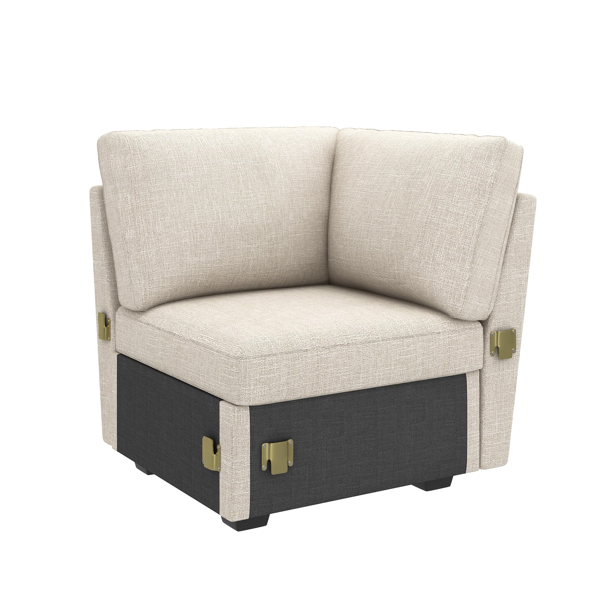 Corner Seat for Sectional Sleeper Sofa, Corner Module for Modular ...