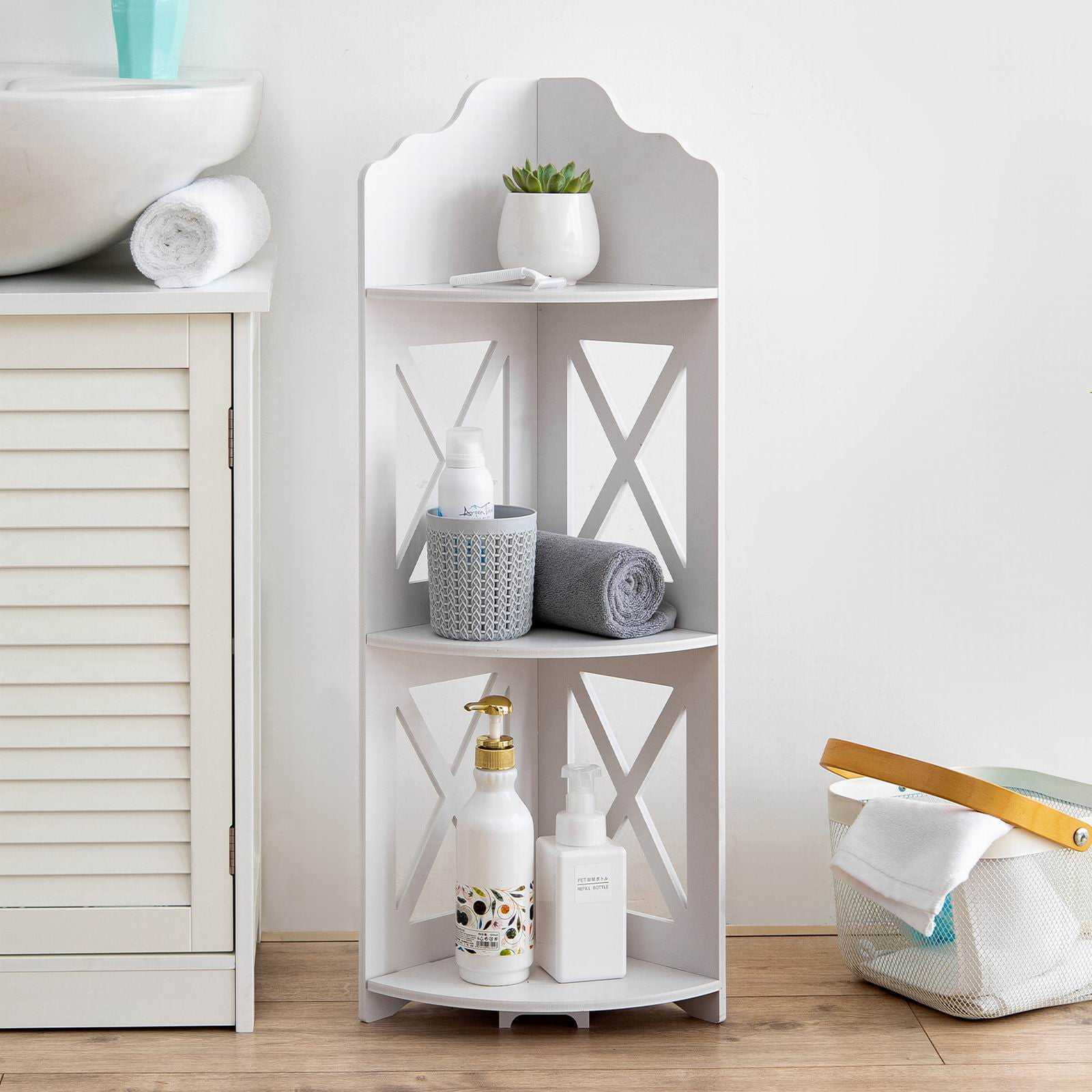 Corner Shelf,Corner Shelves for Living Room,Small Corner Shelf for ...