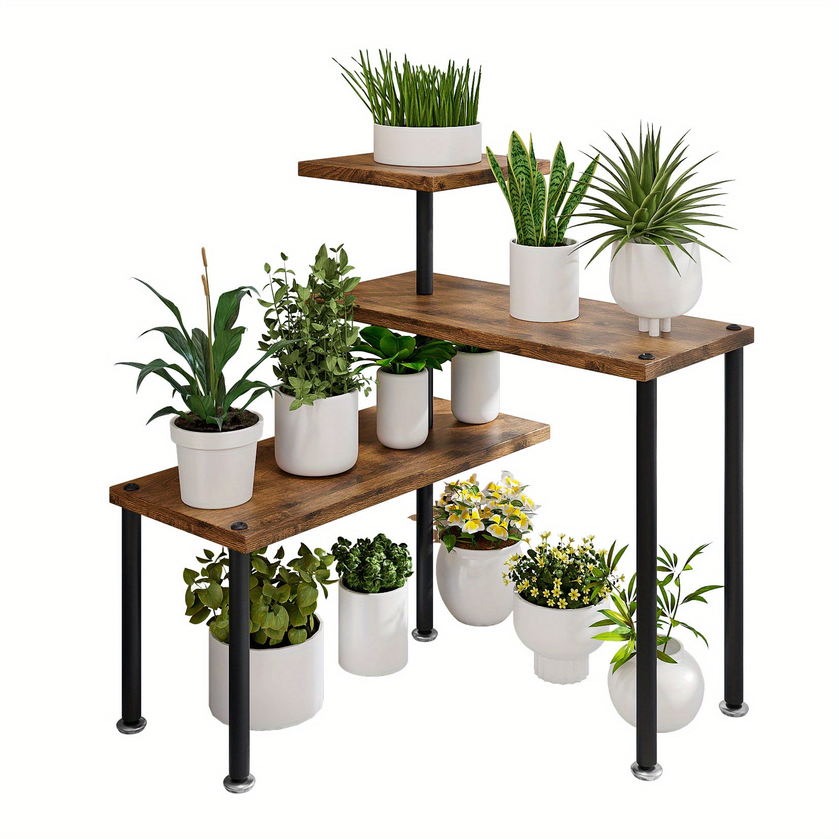 Corner Shelf Countertop Organizer 3 Tier Kitchen Corner Shelves ...