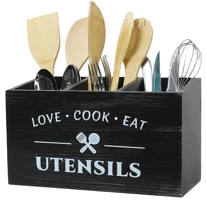 Corner Shelf with A Cutlery Storage Box And Compartments, A Multi ...