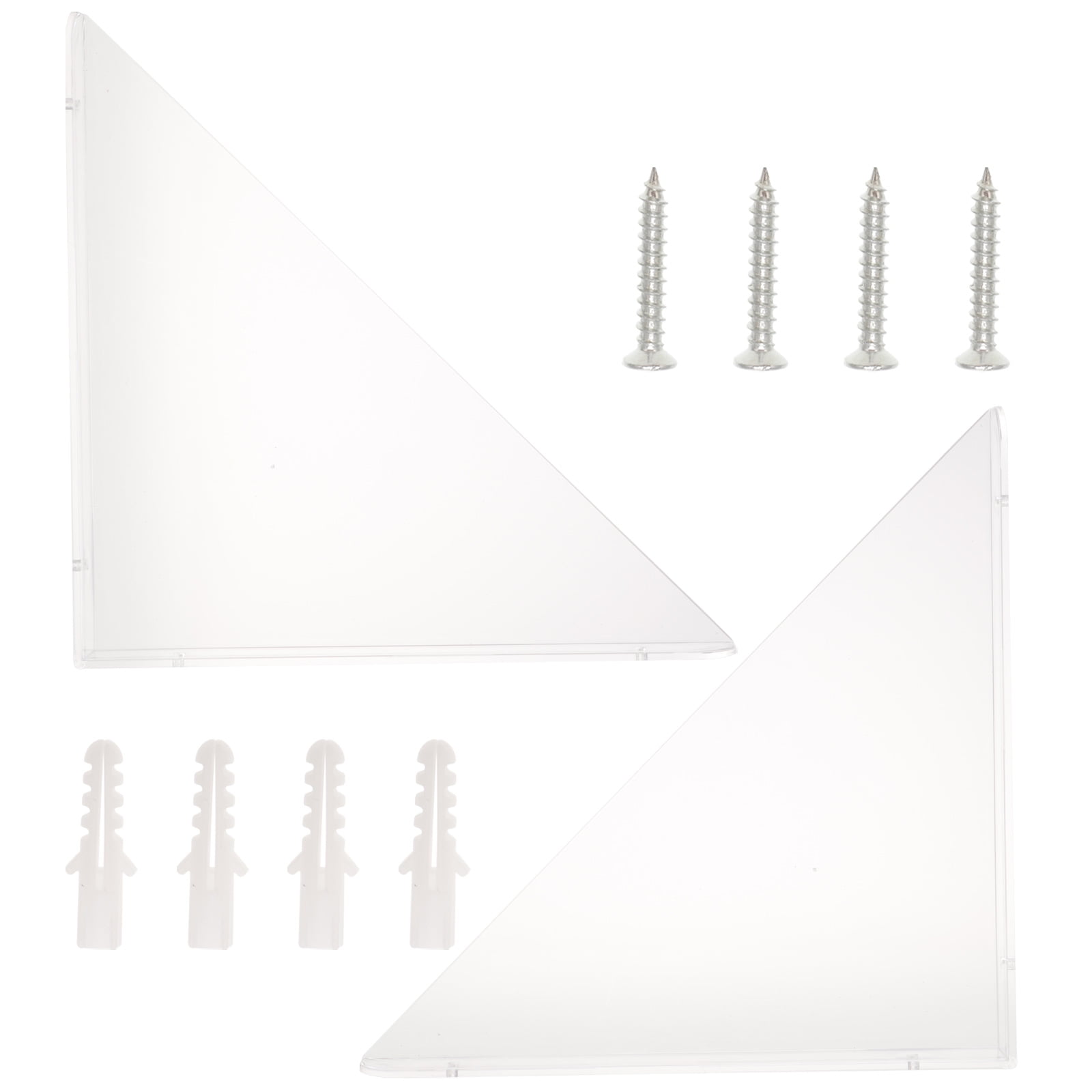 Corner Shelf Floating Shelves Ledges Triangle Storage Rack Triangle ...