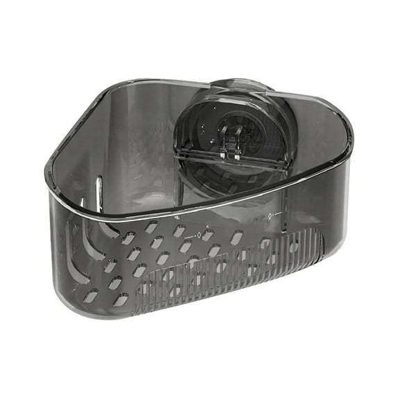 Corner Shelf Organizer Kitchen Sponge Holder Drain Rack Space Saving ...