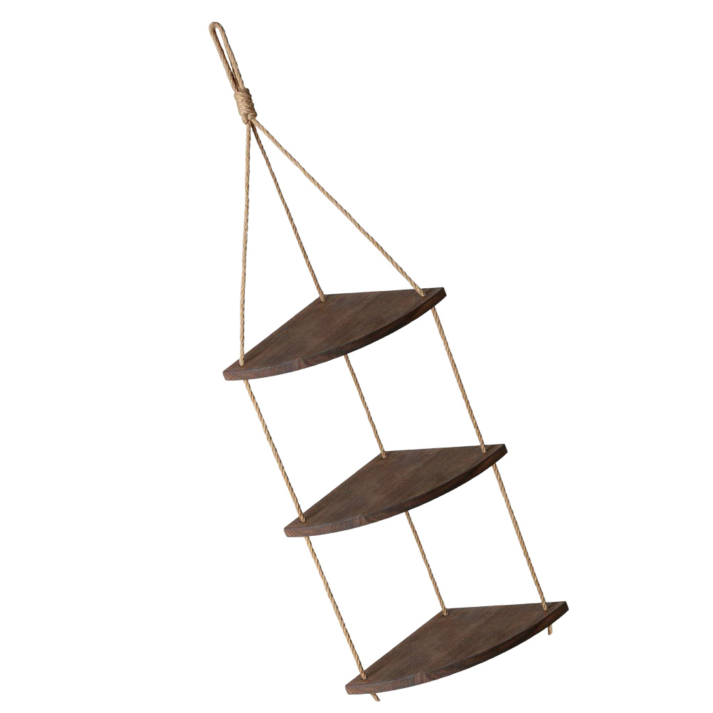 Raindrops Fan Shaped Corner Hanging Rack Simple Design 1Pcs 11In ...