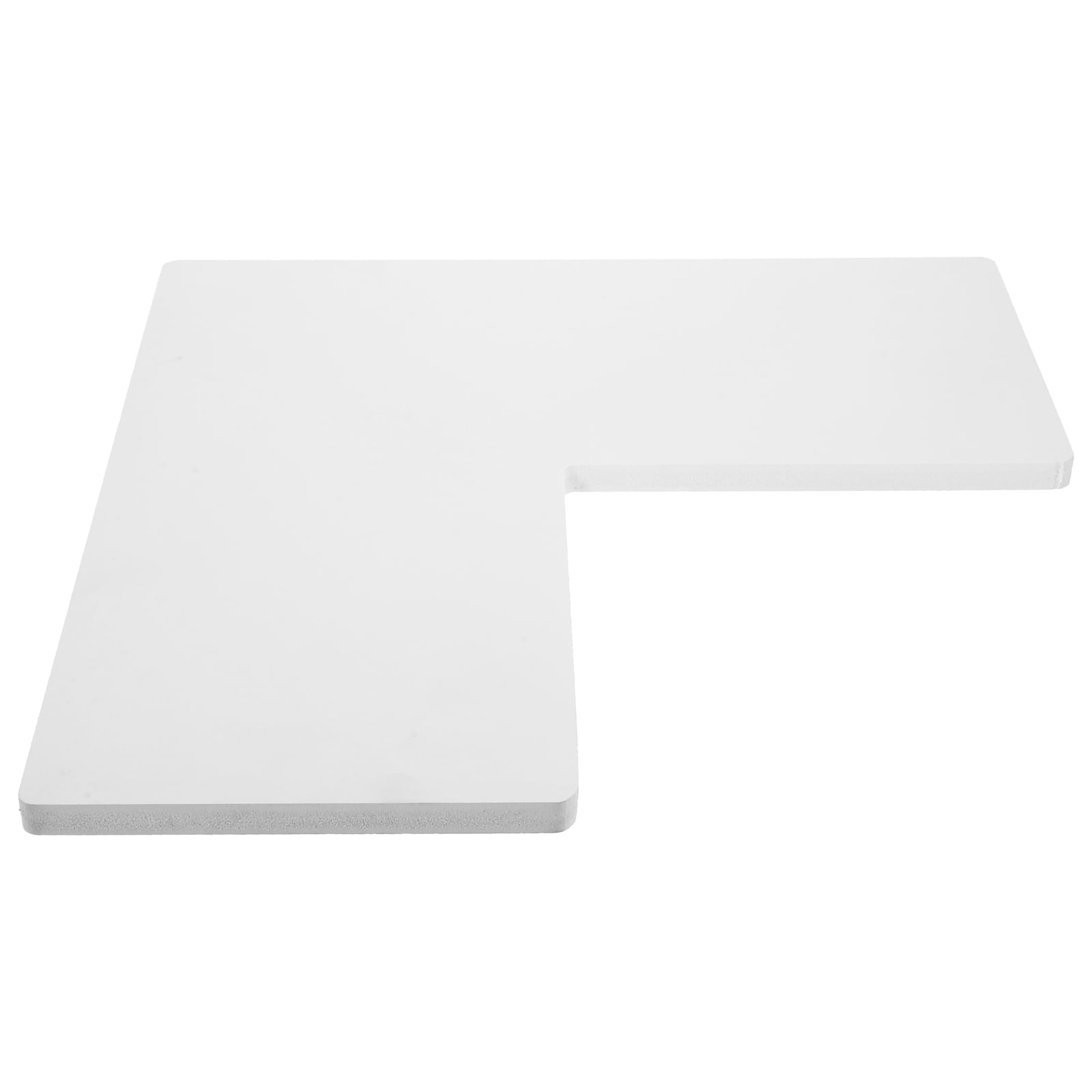 Corner Shelf White Bookshelf Nursery Shelves Wall Mount Ledge Organizer ...