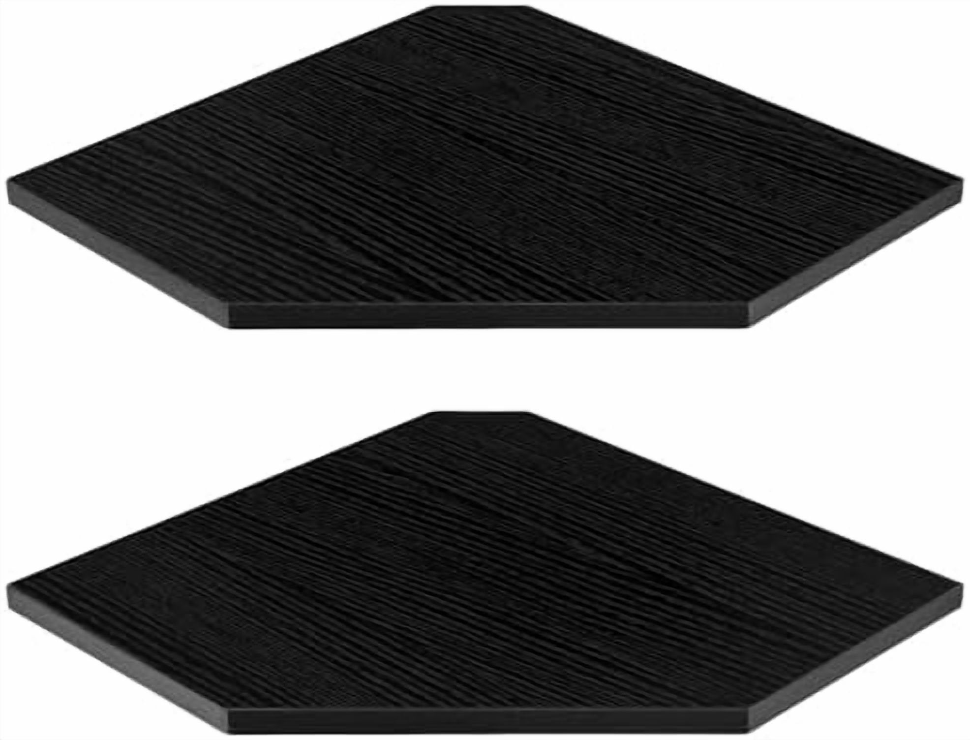 Corner Shelves 2-Pack for Bathroom & Kitchen, Space-Saving Floating ...