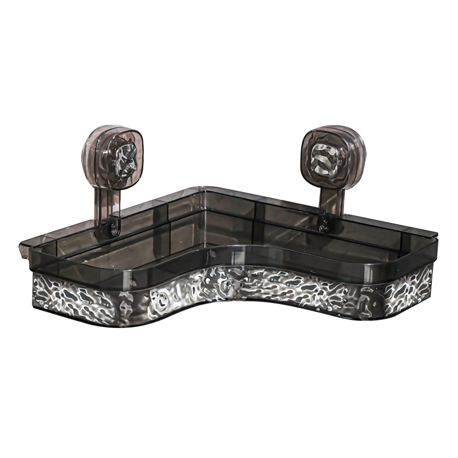 Corner Shower Caddy Bathroom Storage Rack with Suction Cup Strong Load ...