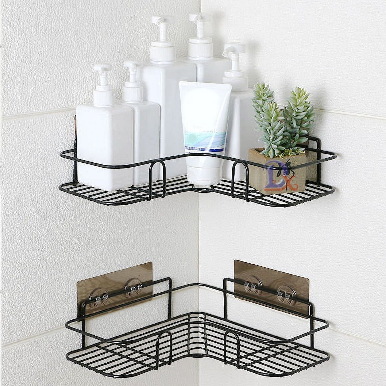 Corner Shower Caddy Shelf, 2-Pack Stainless Steel Shower Shelves with ...