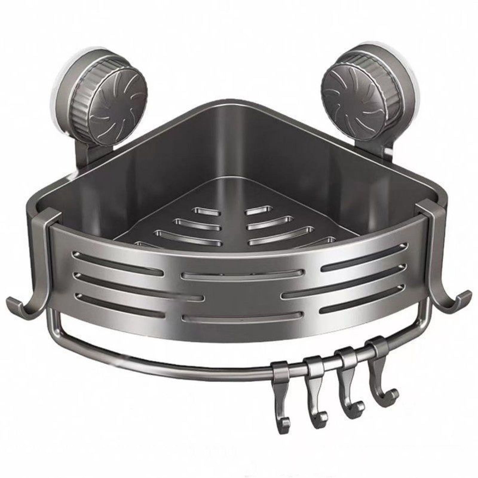 Corner Shower Caddy Storage Rack for Bathroom Kitchen,No Drilling with ...