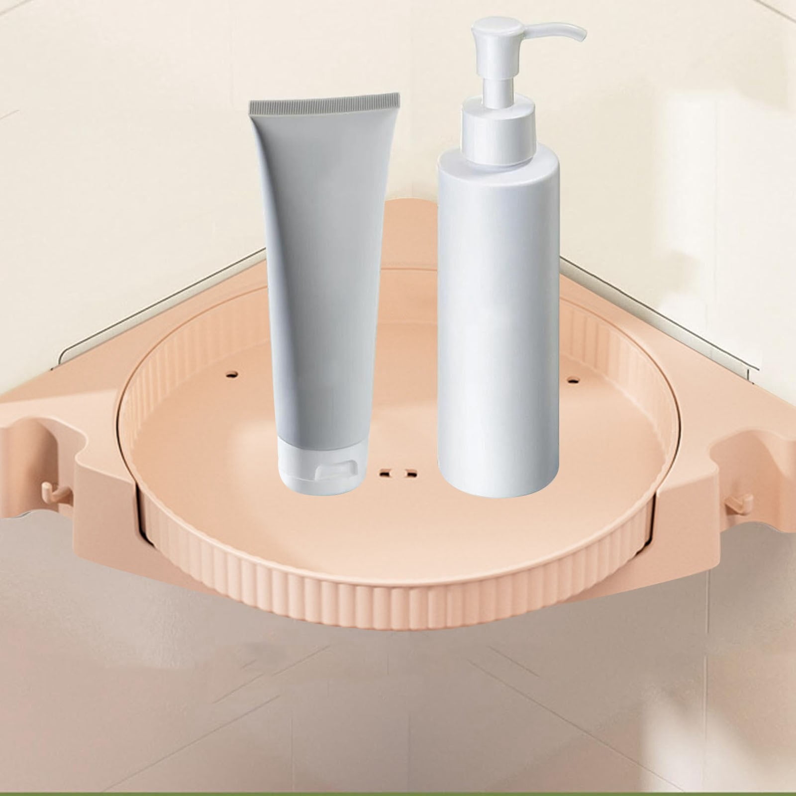 Corner Shower Organizer - 360° Rotating Shower Caddy Corner Bathroom ...