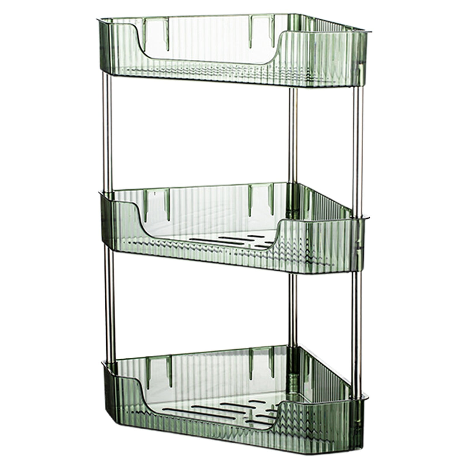 Corner Spice Rack, Triangle Spice Shelf, Light Green 3,Tier Corner ...