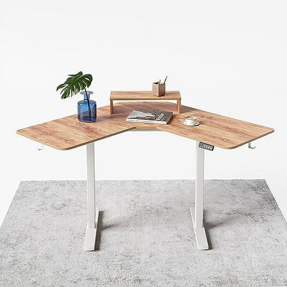 Corner Standing Desk 48 Inches L Shaped Standing Desk Electric Stand Up ...