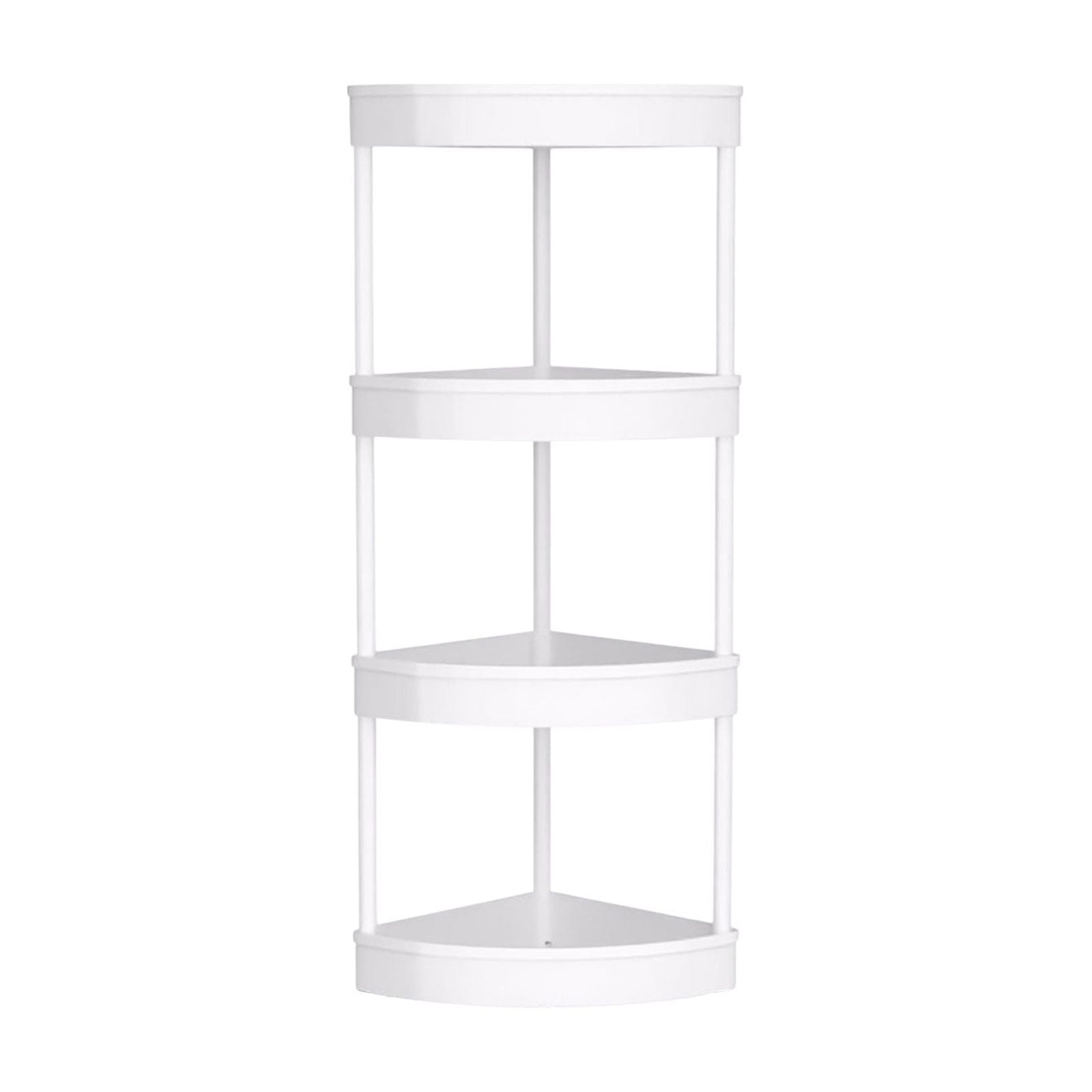 Corner Storage Rack Floor Standing Triangle Shelf Gap Organizer ...