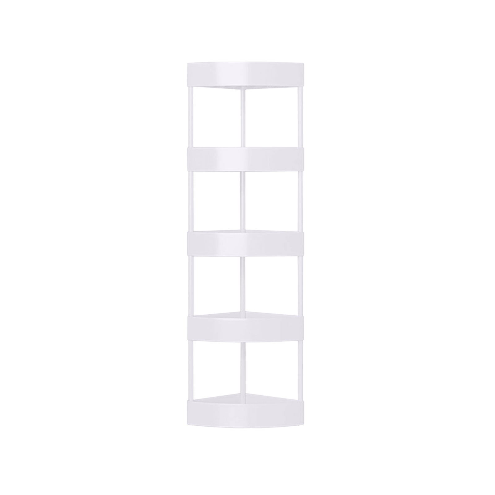 Corner Storage Rack Floor Standing Triangle Shelf Gap Organizer ...