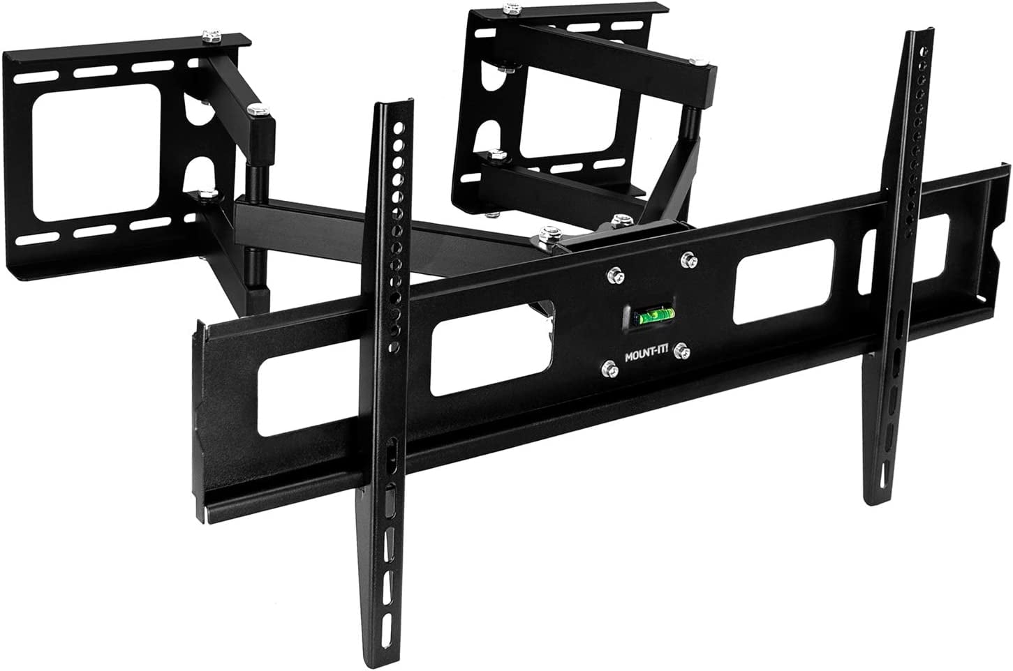 Corner TV Mount | Premium Swivel Full Motion Caddy Corner Wall Bracket for 37-63 inch Flat Panel ...