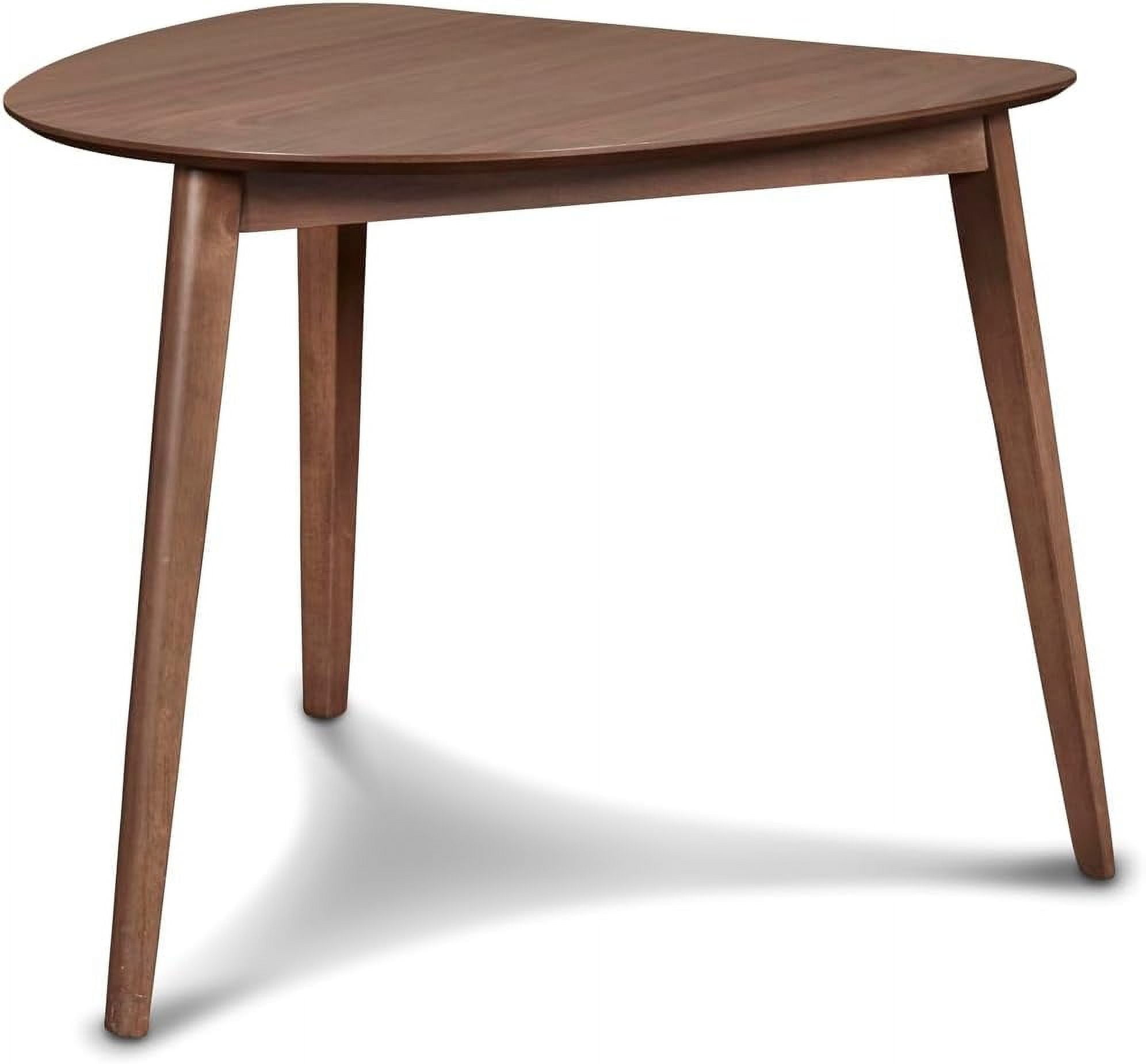 Corner Table, Walnut - Walmart.com
