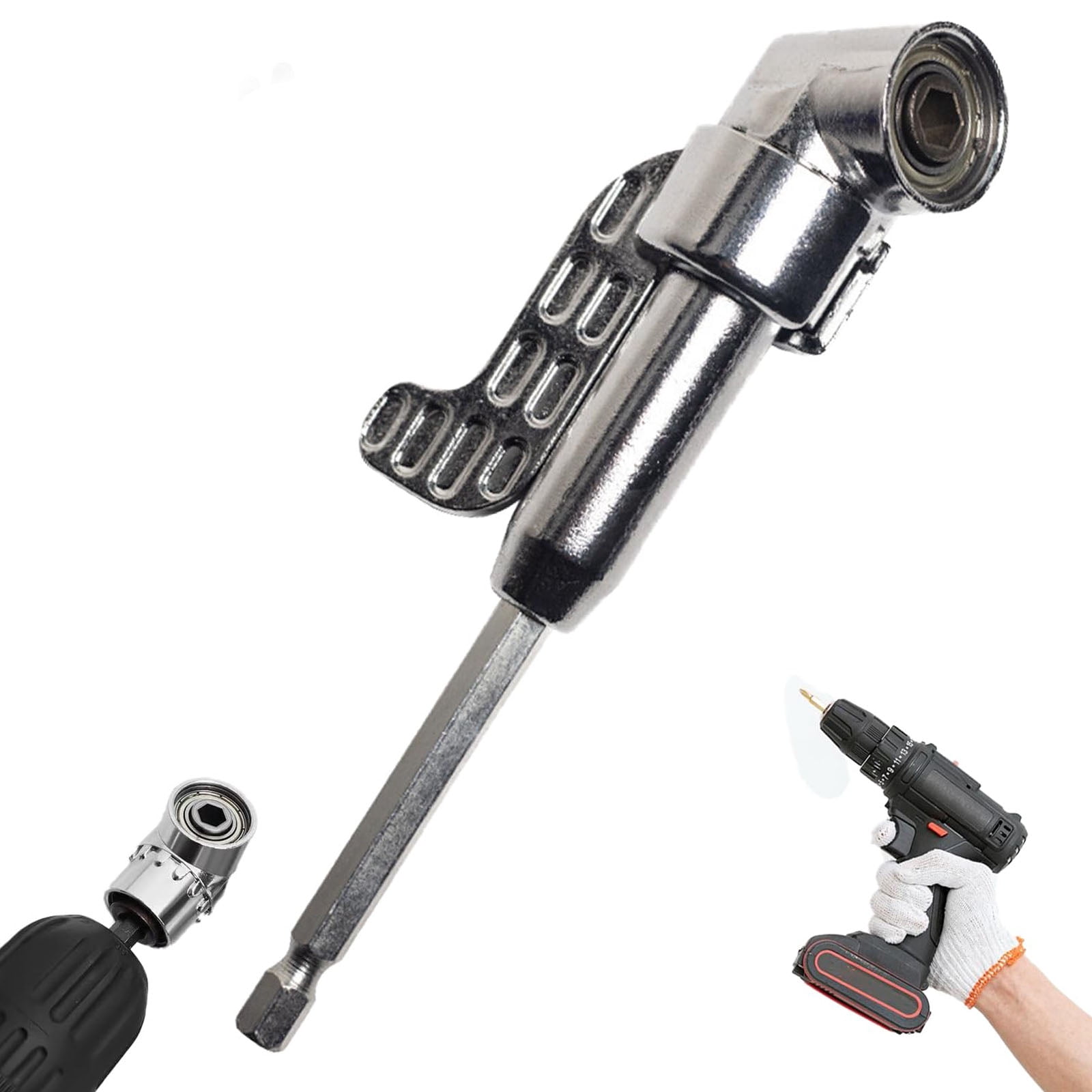 Corner Tool Screw Hub with Multi-function Bend Screwdriver Bit, Corner ...