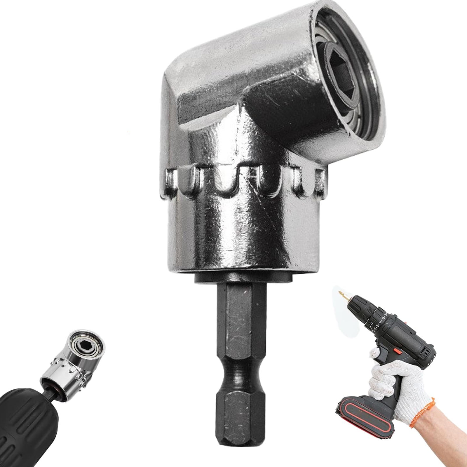 Corner Tool Screw Hub with Multi-function Bend Screwdriver Bit, Corner ...