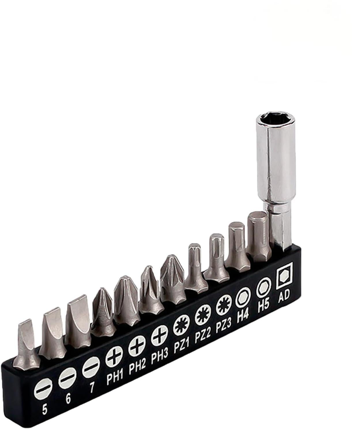 Corner Tool Screw Hub with Multi-function Bend Screwdriver Bit, Corner ...