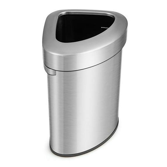 Corner Trash Can 16 Gallon/60 L, Kitchen Garbage Can, Large Open Top ...