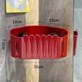 Corner Wall Mounted Storage Basket, Punch-Free Bathroom Organizer Shelf ...