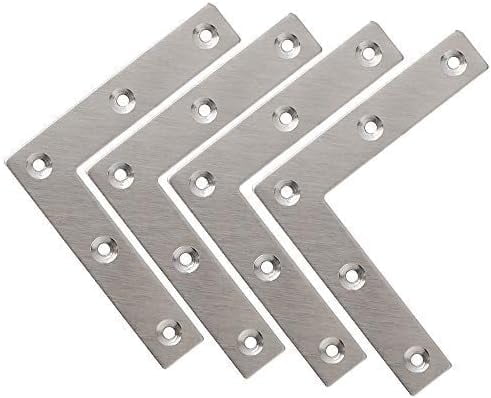 Corner bracket fixing bracket kit, corner bracket repair flat L-shaped ...