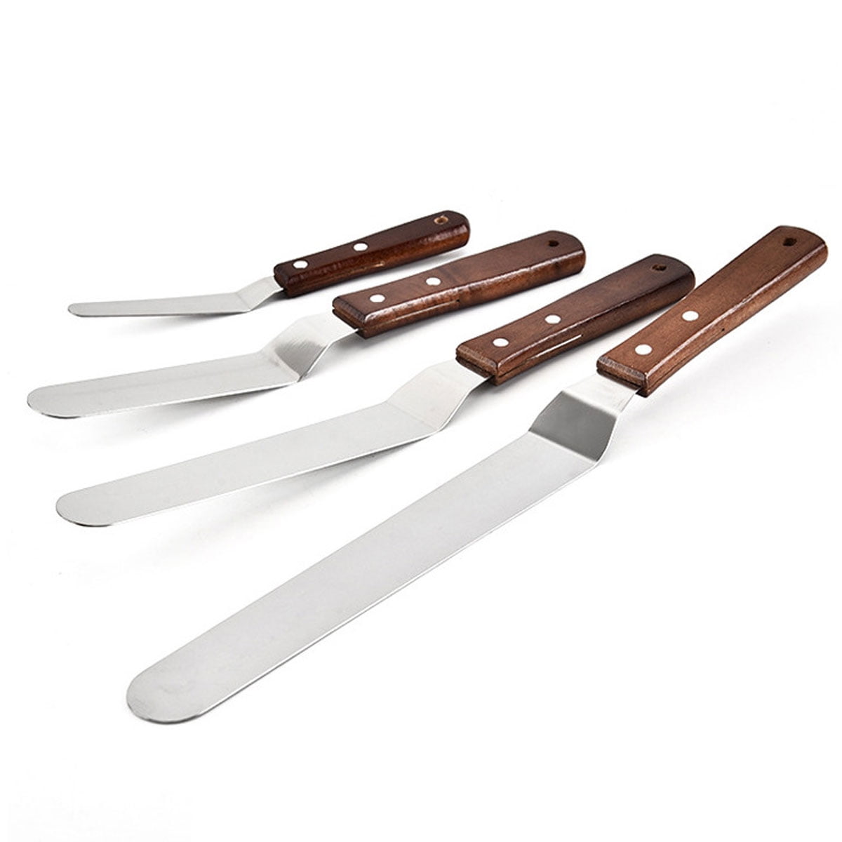 Corner tray, 4-piece cake corner tray, stainless steel small long stand ...