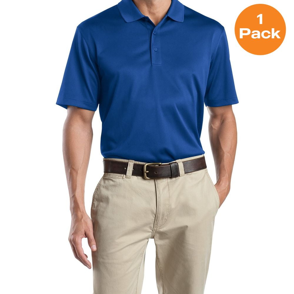 CornerStone Men’s Tall Select Snag-Proof Polo. TLCS412., Royal, 2XLT ...