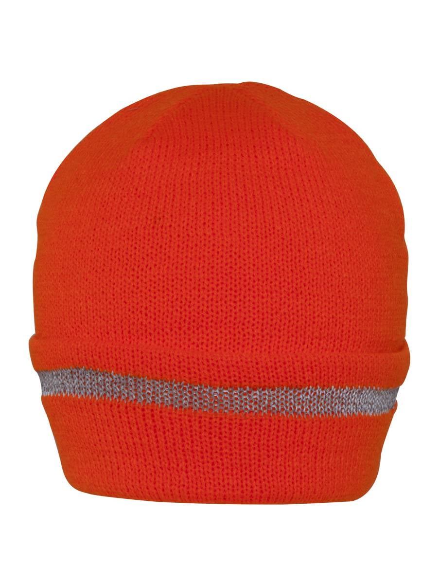CornerStone Safety Beanie with Reflective Stripe - Walmart.com
