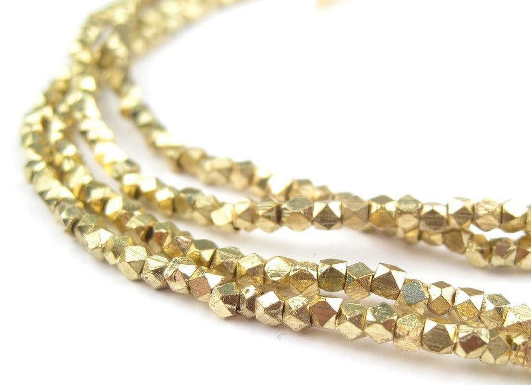 The Bead Chest Cornerless Cube Beads - Full Strand of Faceted Ethnic ...