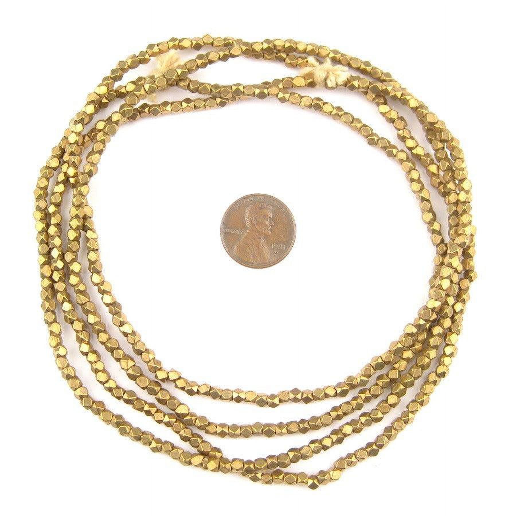 The Bead Chest Cornerless Cube Beads - Full Strand of Faceted Ethnic ...