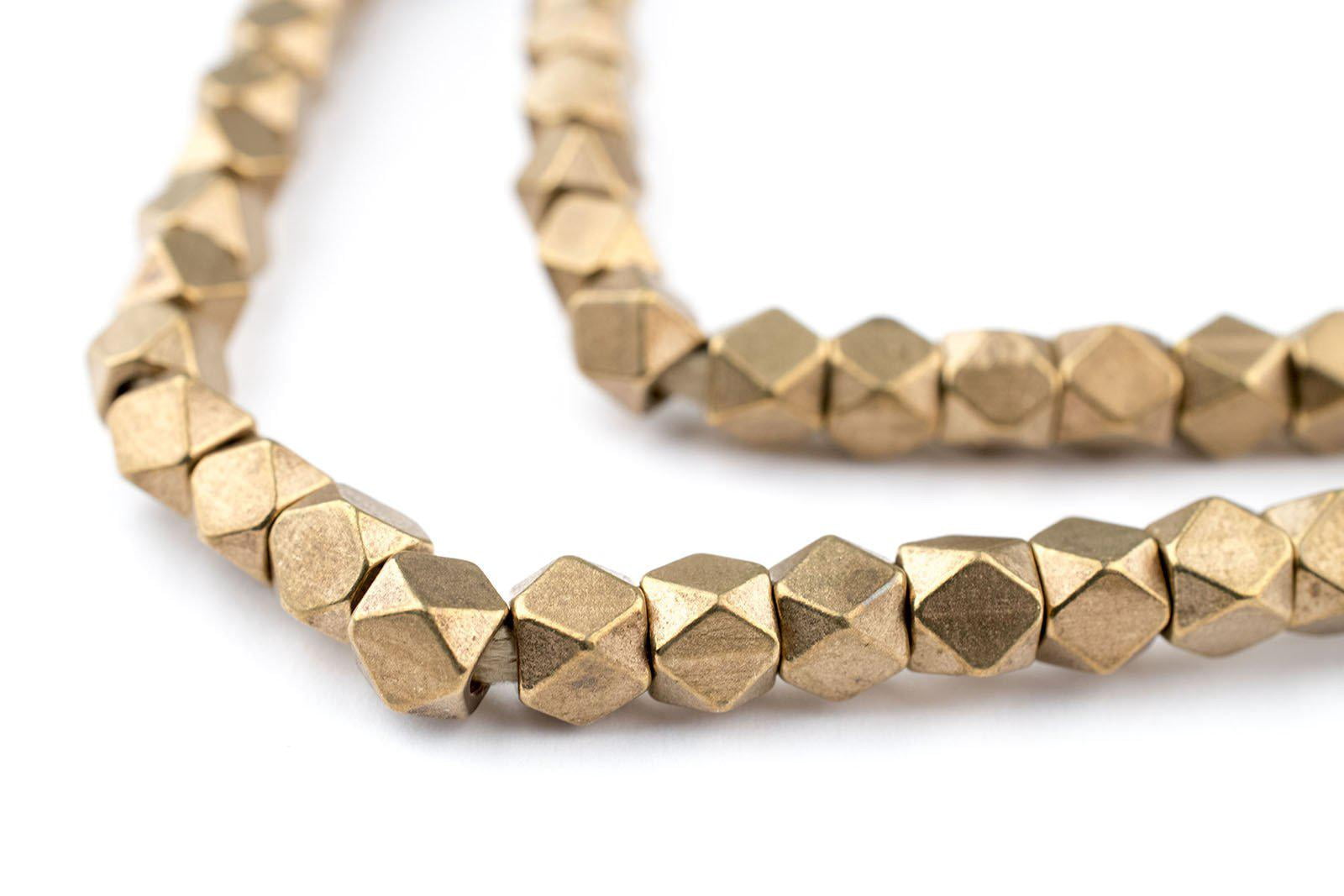 The Bead Chest Cornerless Cube Beads - Full Strand of Faceted Ethnic ...