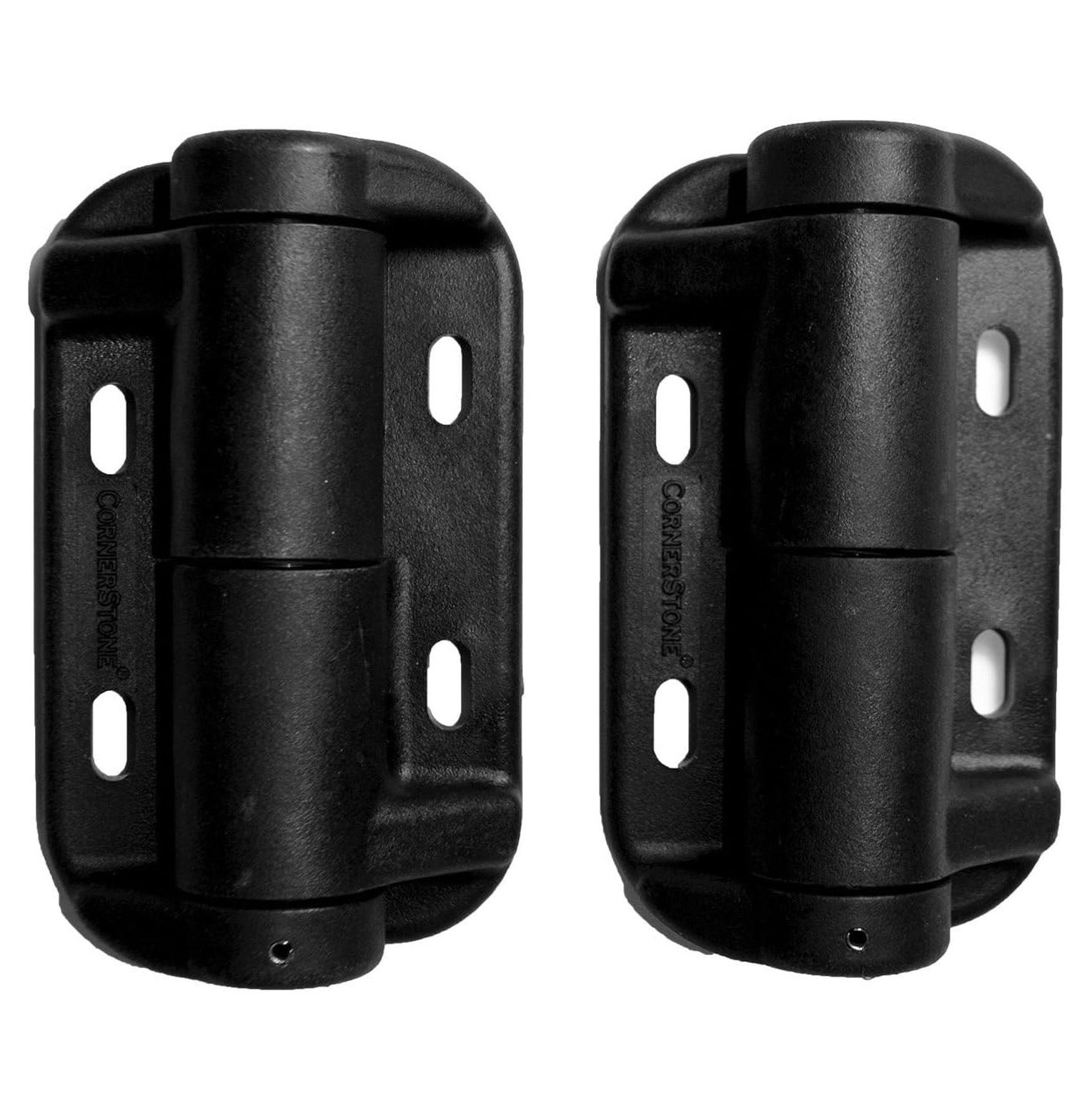Cornerstone Black Adjustable Hinges for Aluminum Fencing | with ...