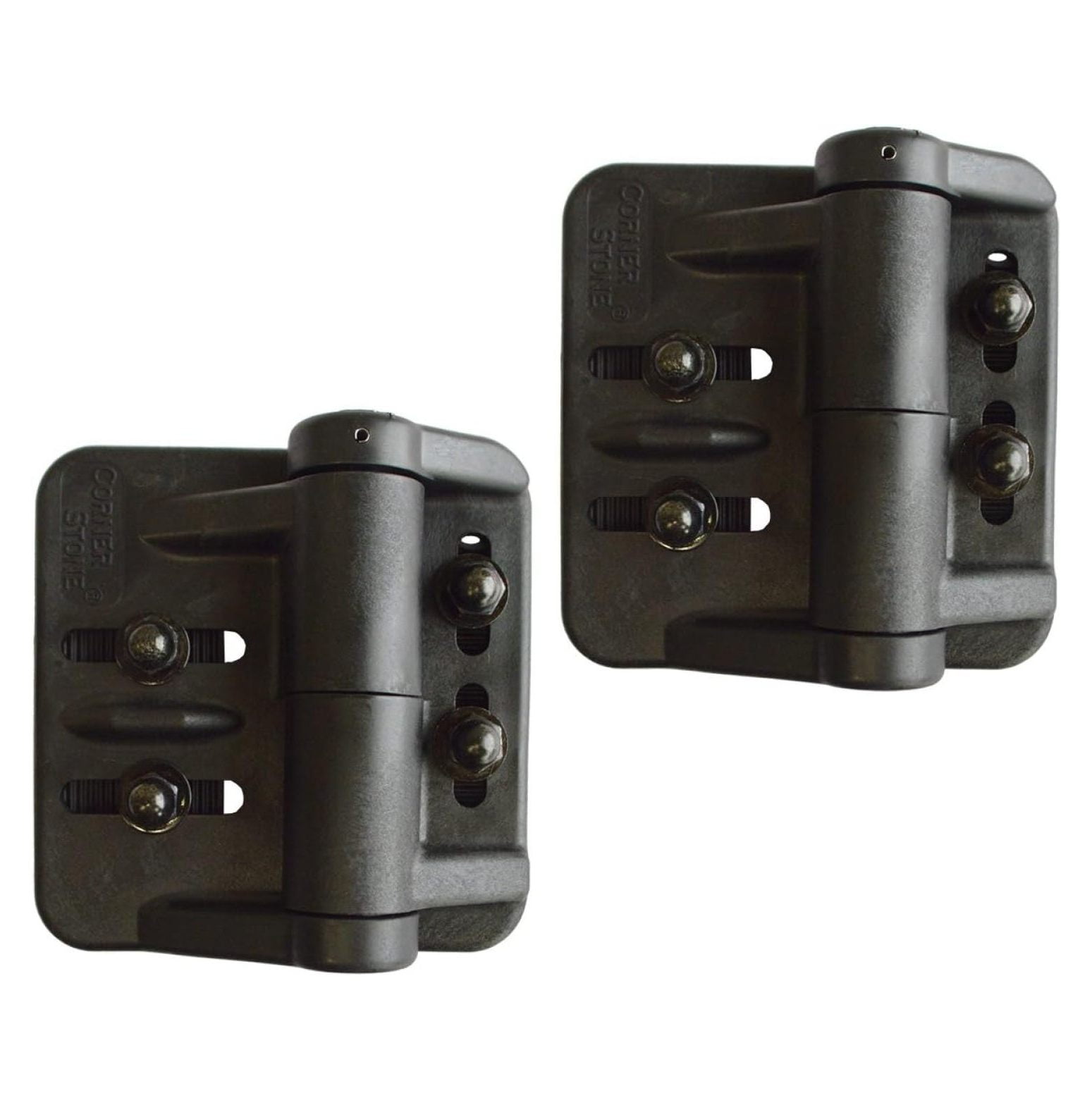 Cornerstone Black Nylon Polymer Medium Size Multi Adjustable Hinges ...