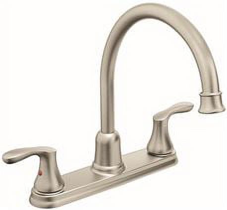 Cornerstone High Arc Kitchen Faucet With Two Handles, Chrome - Walmart.com