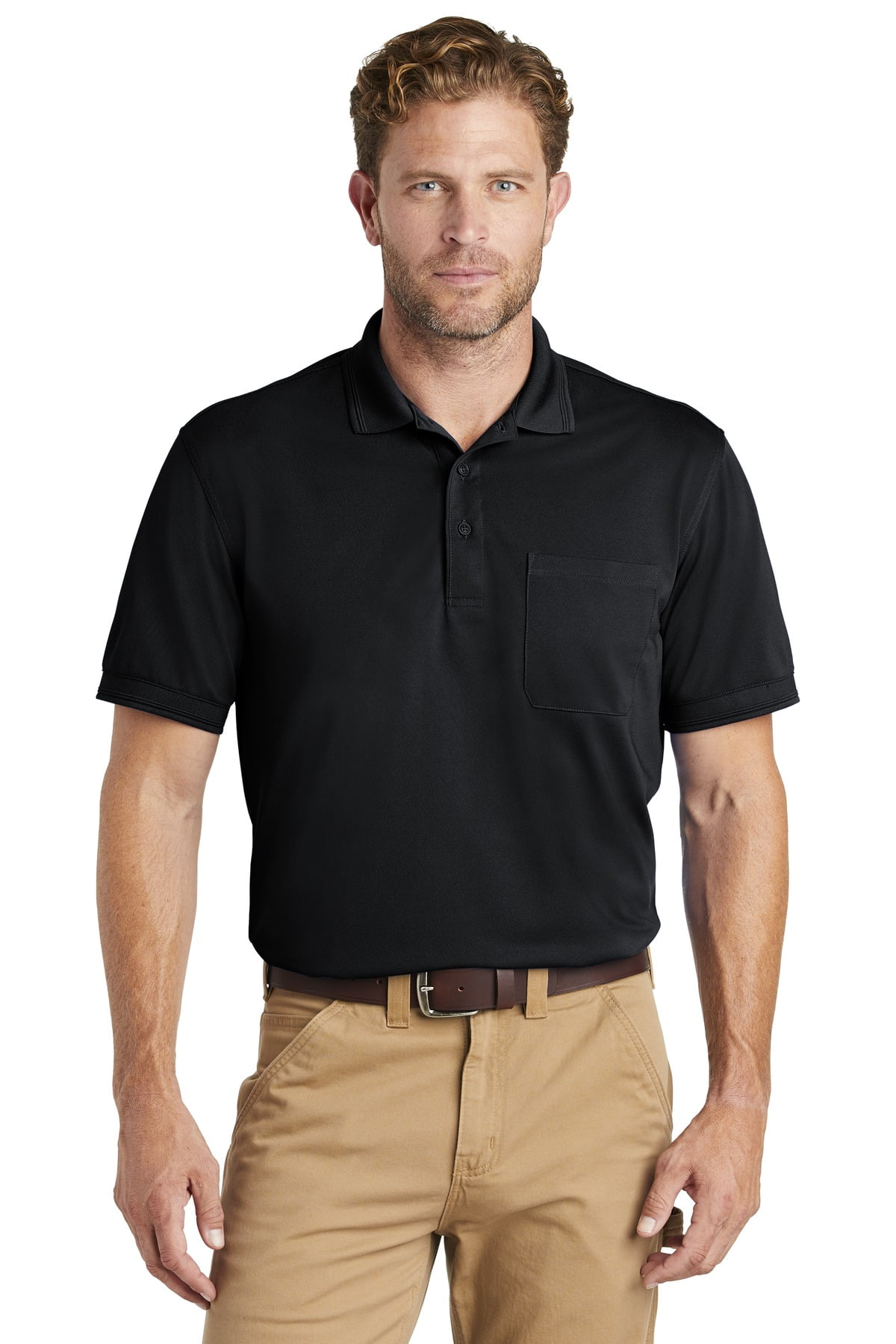 Cornerstone Industrial Snag-Proof Pique Pocket Polo - Walmart.com