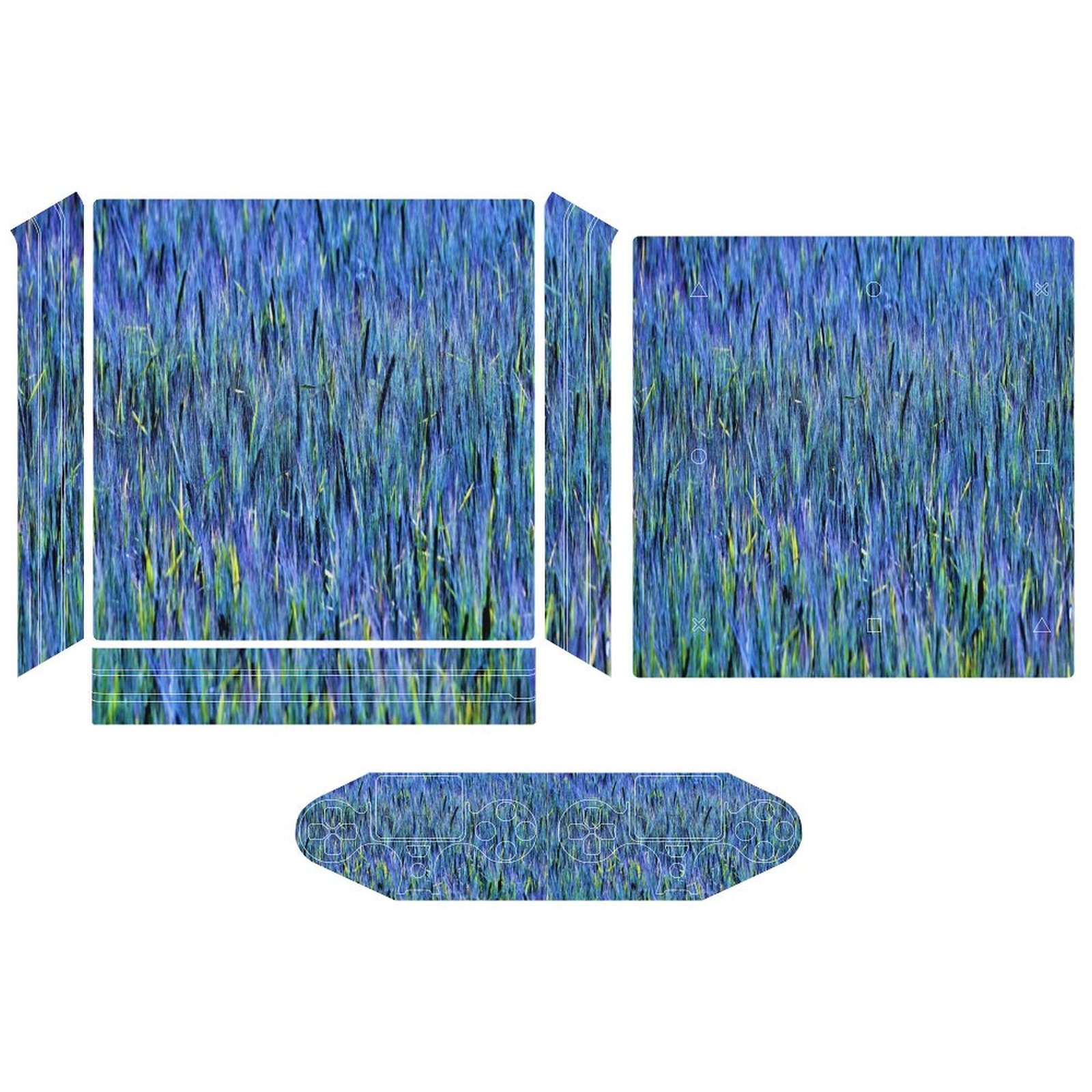 Cornfield PS4 Pro/PS4 Slim Skin Sticker For Console And Controller ...