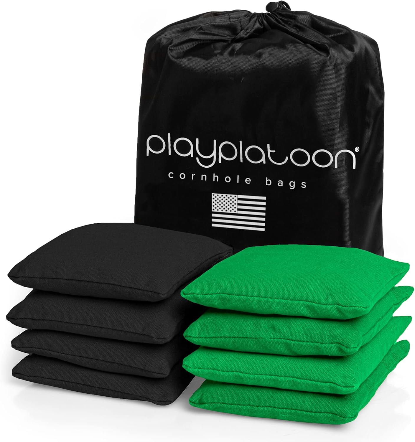 Cornhole Bags Weather Resistant- Set of 8 Regulation Bean Bags for ...
