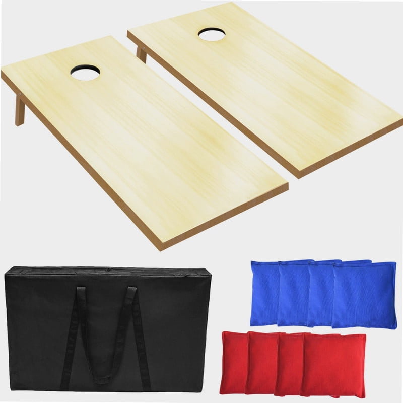 Cornhole Board Set, 4 ft x 2 ft Regulation Size Corn Hole Game Set for ...