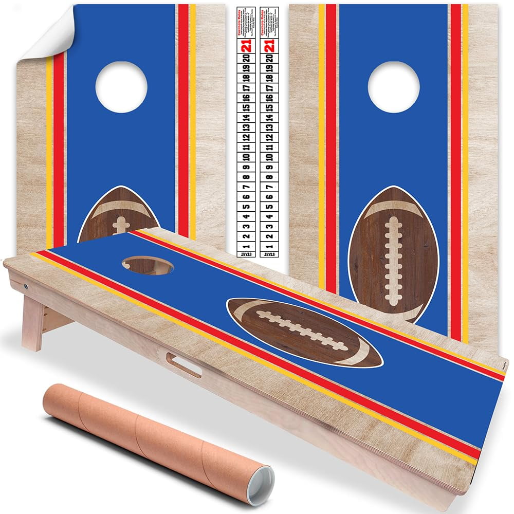 Cornhole Board Wrap and Decals for Board Set of 2 Skin Professional ...