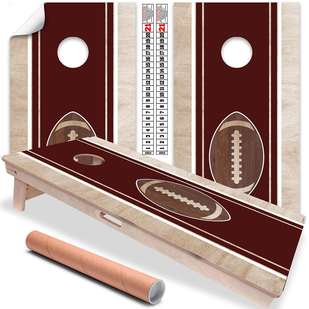 Cornhole Board Wraps and Decal for Board Set of 2 Skins Professional ...
