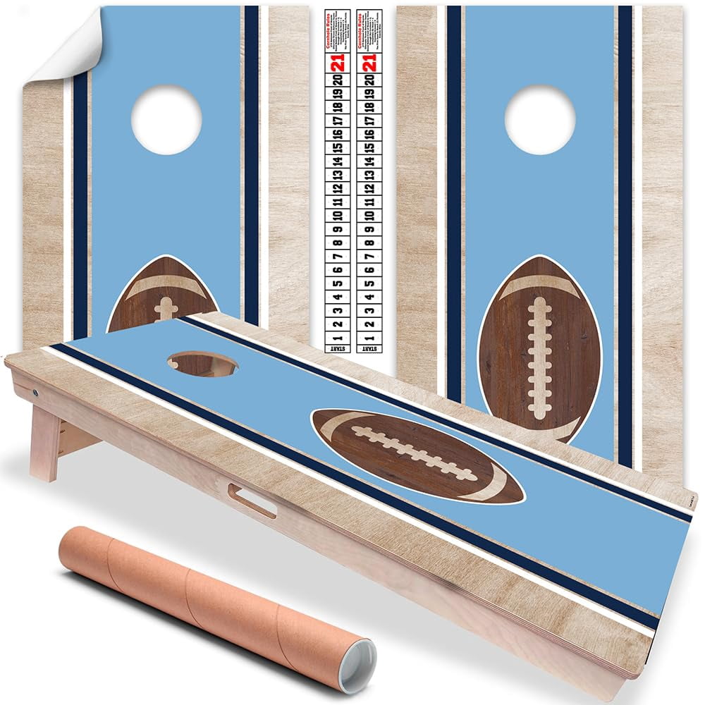 Cornhole Board Wraps and Decals for Boards Set of 2 Skins Professional ...