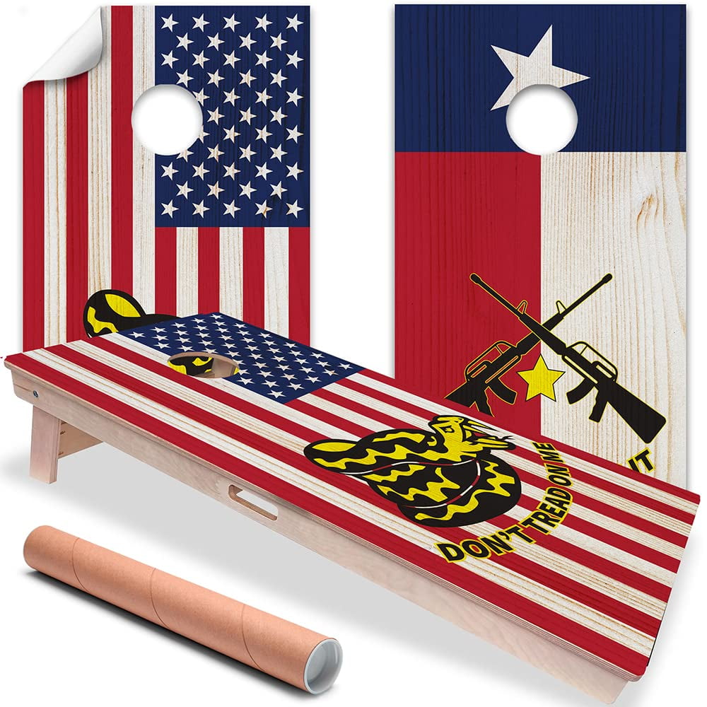 Cornhole Board Wraps and Decals for Boards Set of 2 Skins Professional ...