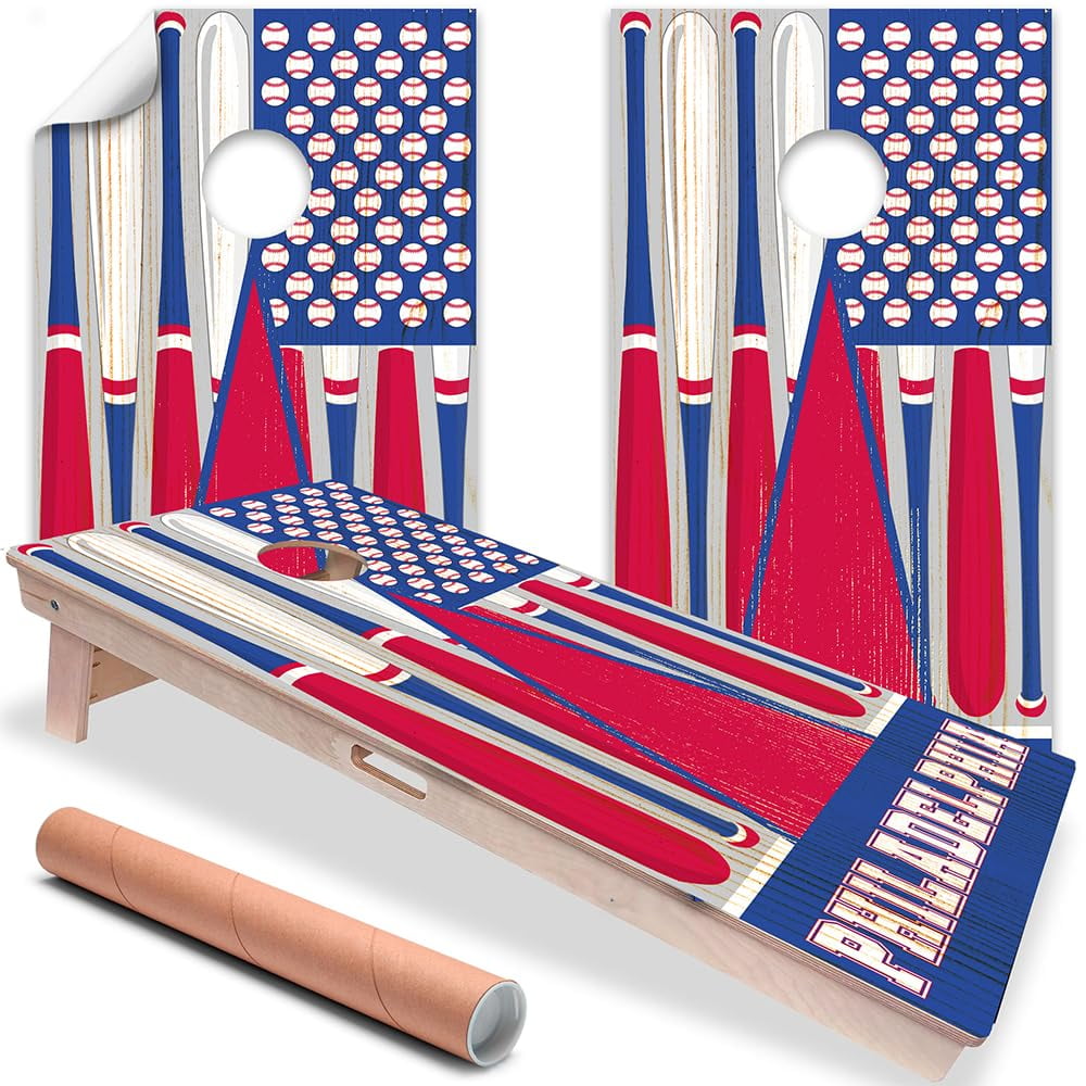 Cornhole Board Wraps and Decals for Boards Set of 2 Skins Professional ...