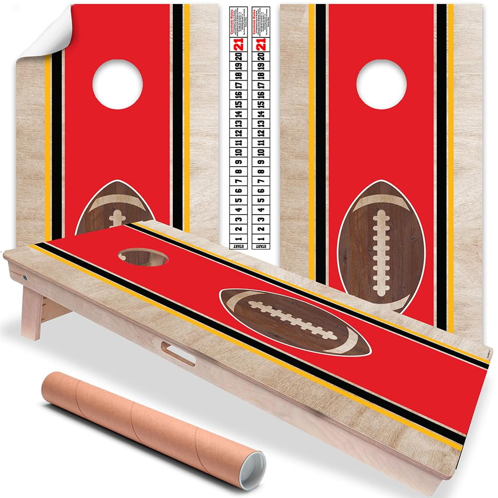 Cornhole Board Wraps and Decals for Boards Set of 2 Skins Professional ...