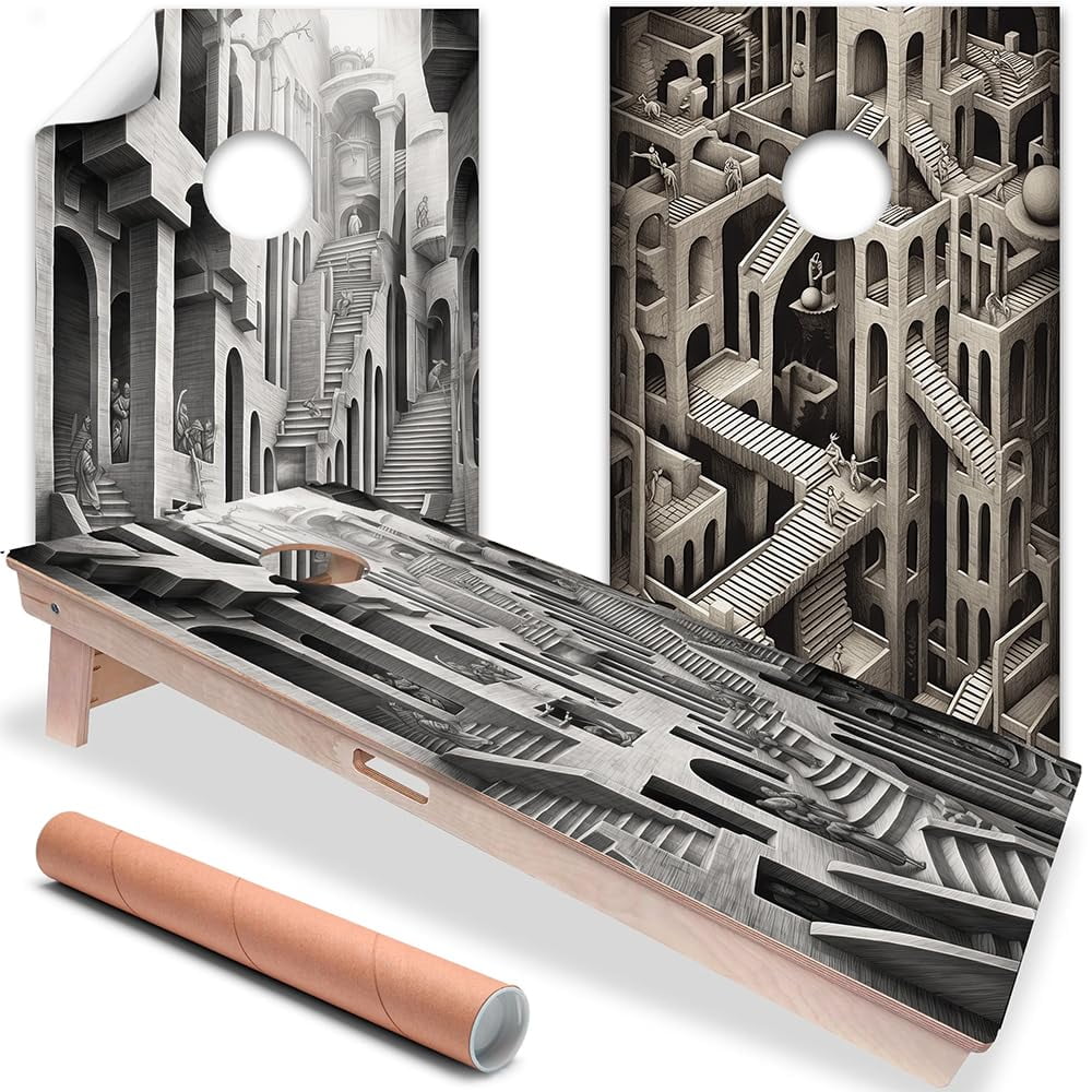 Cornhole Board Wraps and Decals for Boards Set of 2 Skins Professional ...