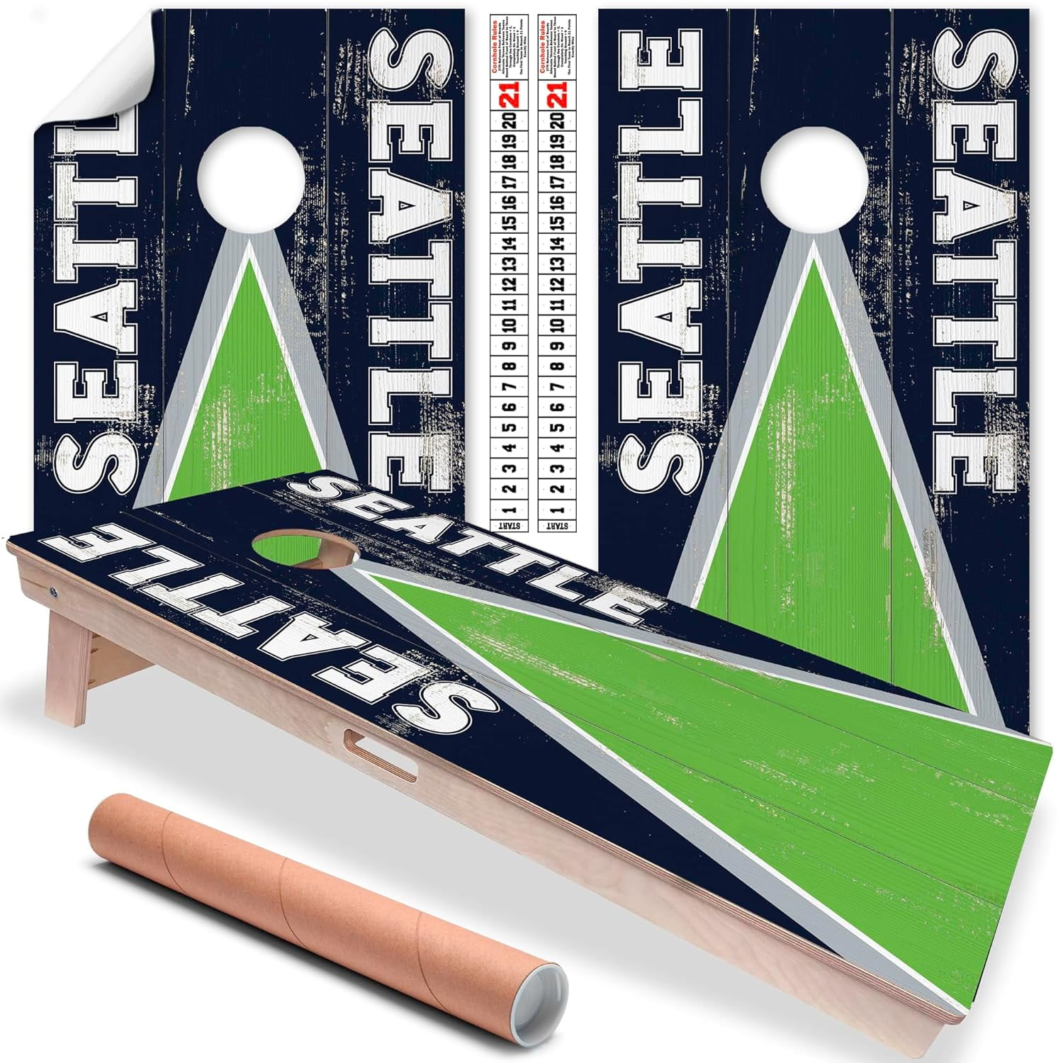 Cornhole Board Wraps and Decals for Boards Set of 2 Skins Professional ...