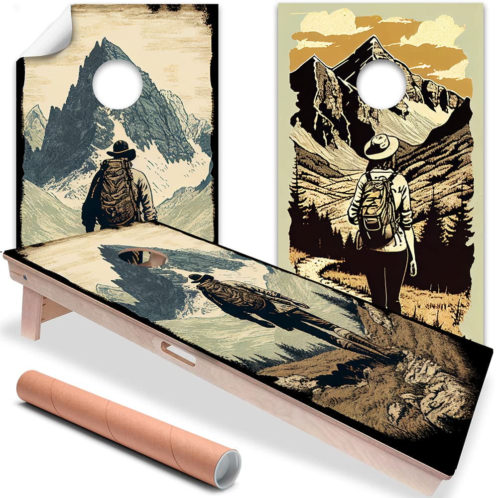 Cornhole Board Wraps and Decals for Boards Set of 2 Skins Professional ...