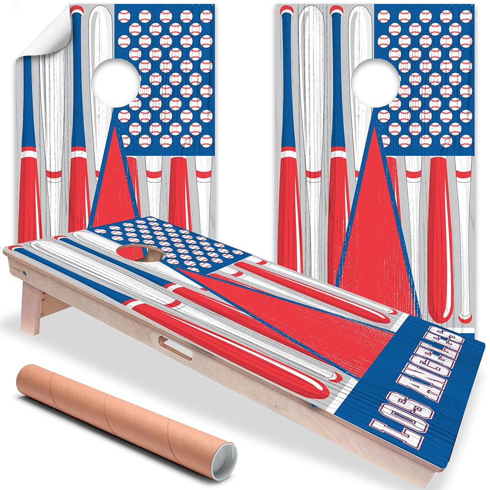 Cornhole Board Wraps and Decals for Boards Set of 2 Skins Professional ...
