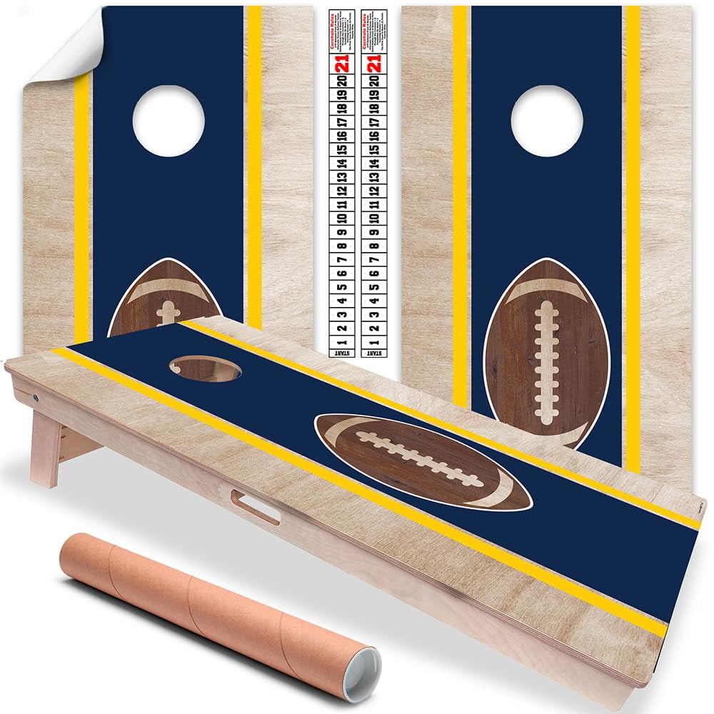 Cornhole Board Wraps and Decals for Boards Set of 2 Skins Professional ...